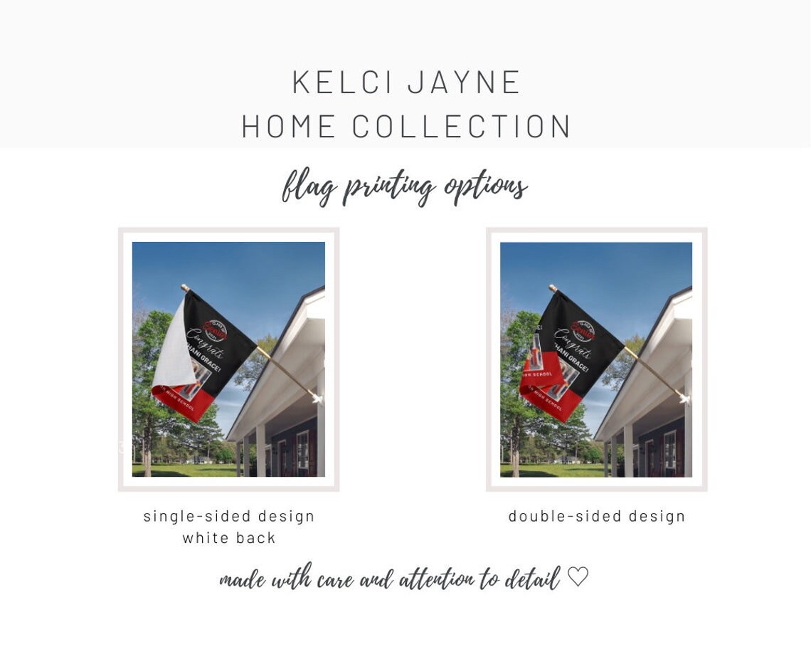 Navy Bound Graduation Yard Sign Personalized Garden Flag | Etsy