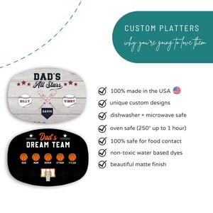 Baseball Personalized Grill Platter, Baseball Gifts, Customized ...