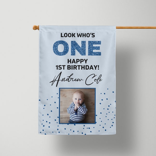 Baby Boy Garden Flag - Etsy