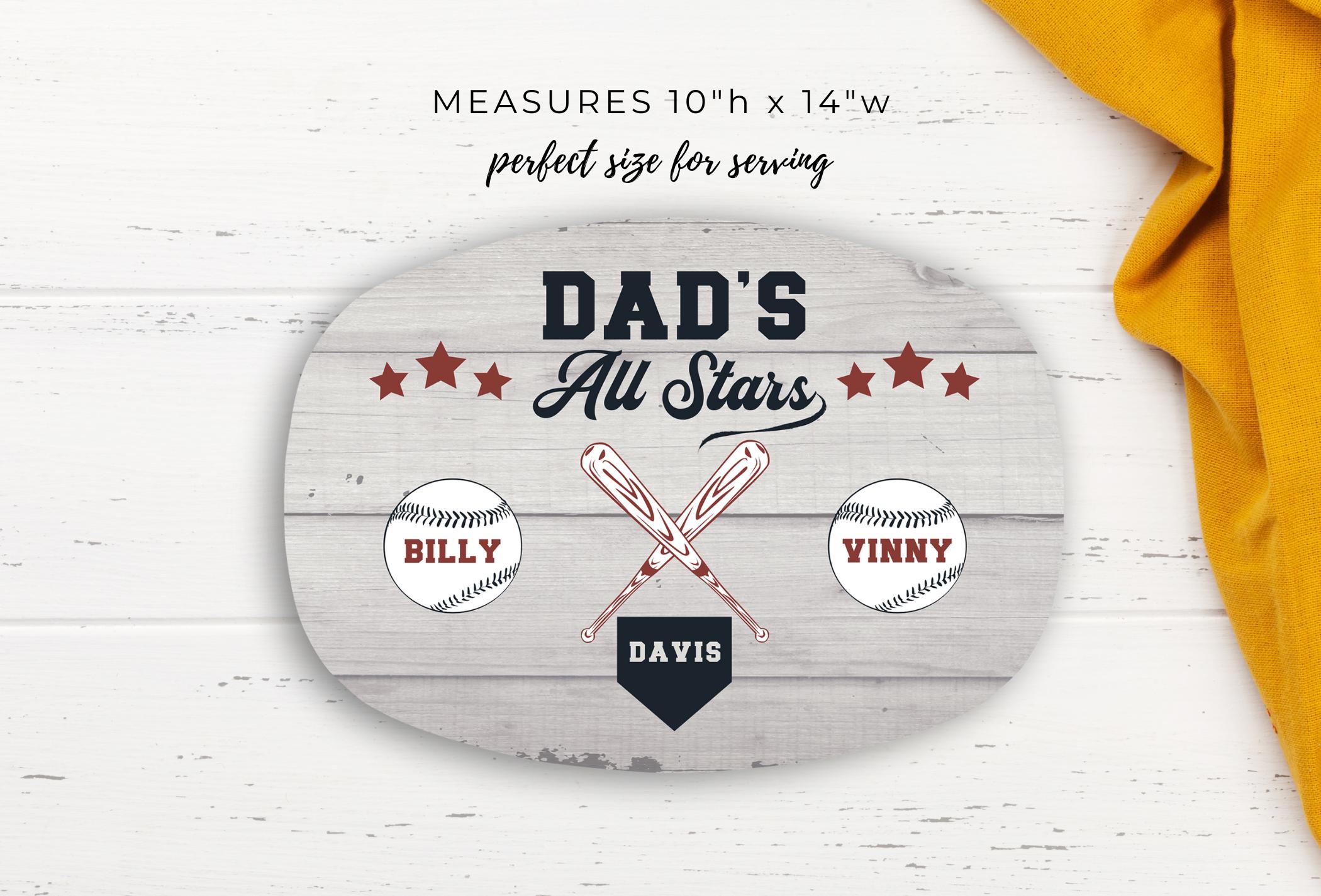 Baseball Personalized Grill Platter, Baseball Gifts, Customized ...