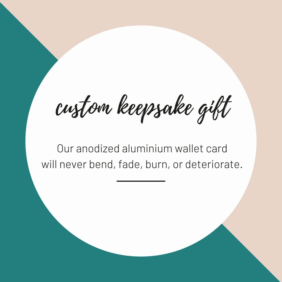 Personalized Engraved Wallet Card Custom Graduation Gift | Etsy