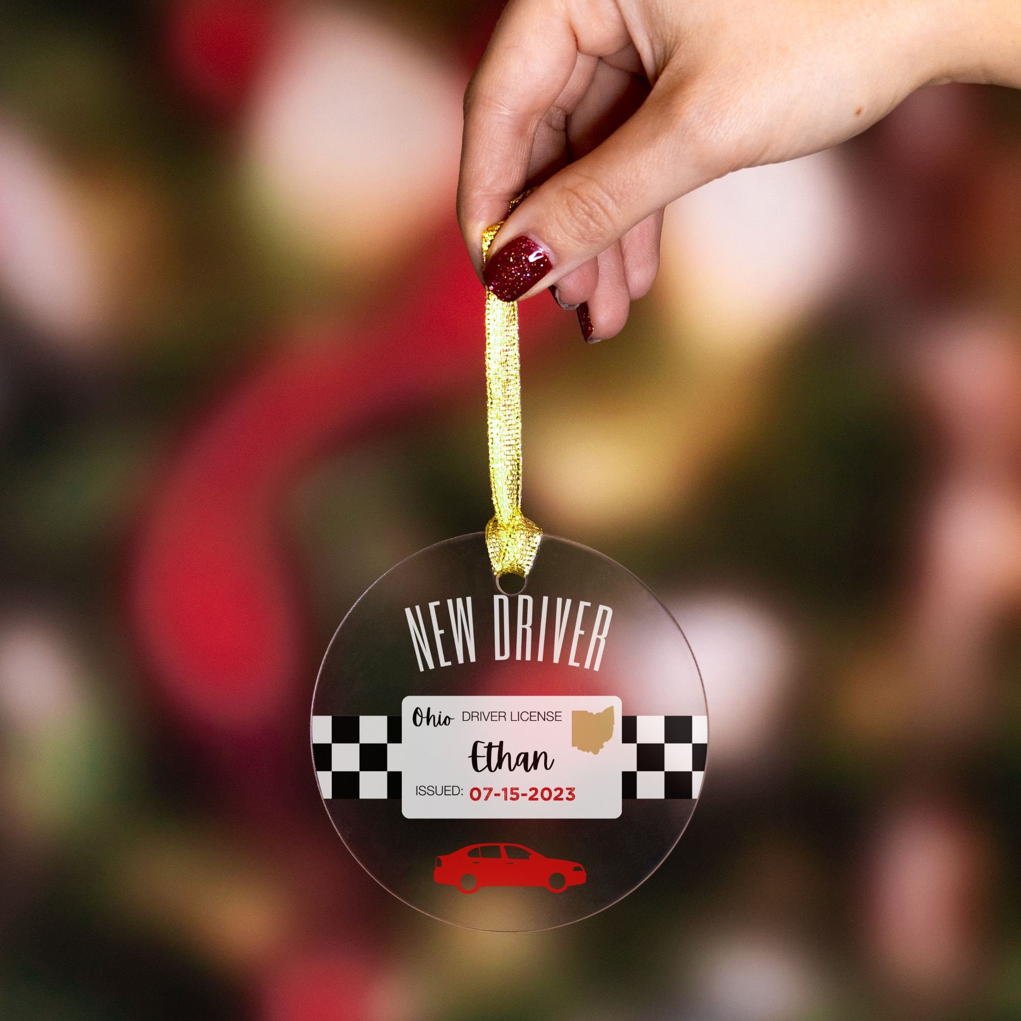 New Driver Ornament, Personalized Christmas Ornament, First Car ...