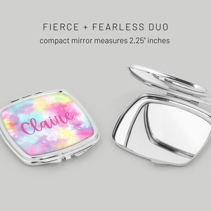 Tween Girl Gifts, Personalized Makeup Bag, Custom Cosmetic Bag, Tie Dye ...