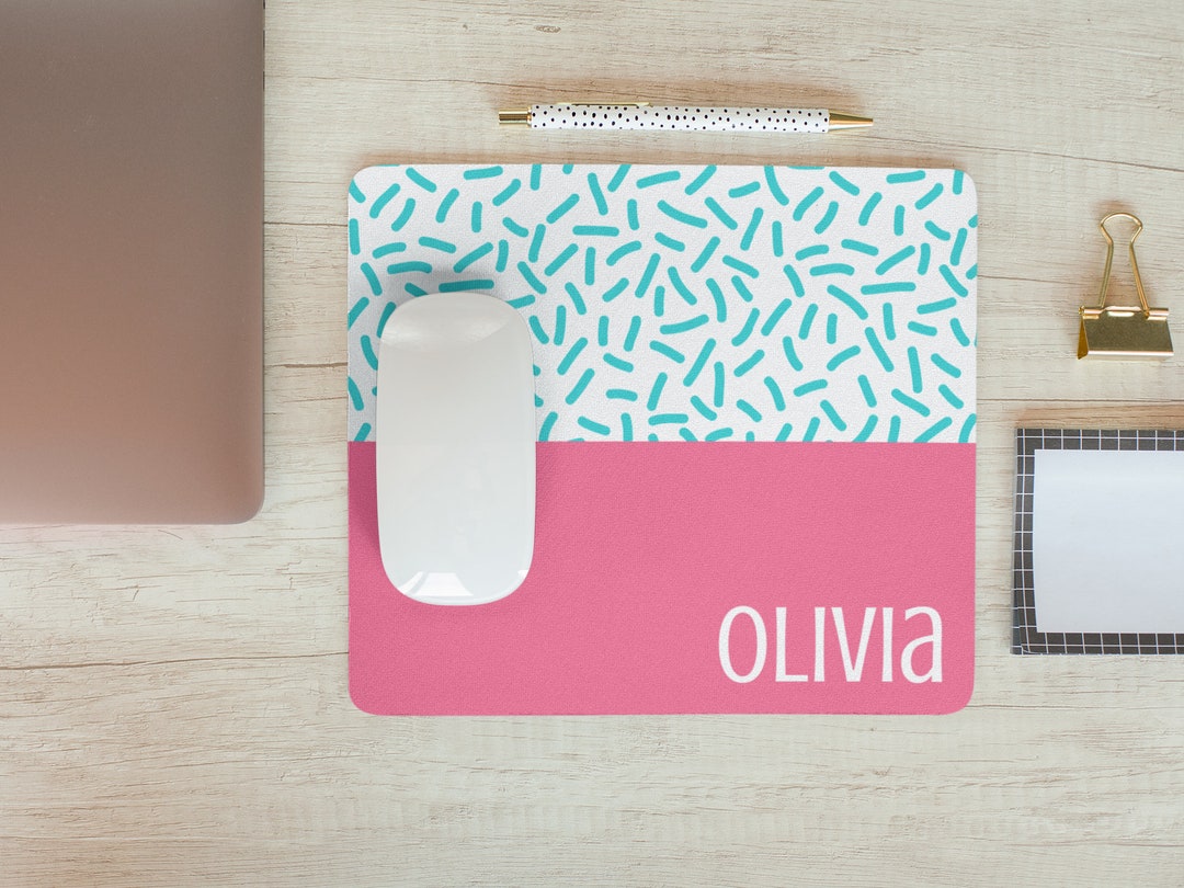 Sprinkles Kids Mouse Pad, Personalized Desk Decor, Back to School ...