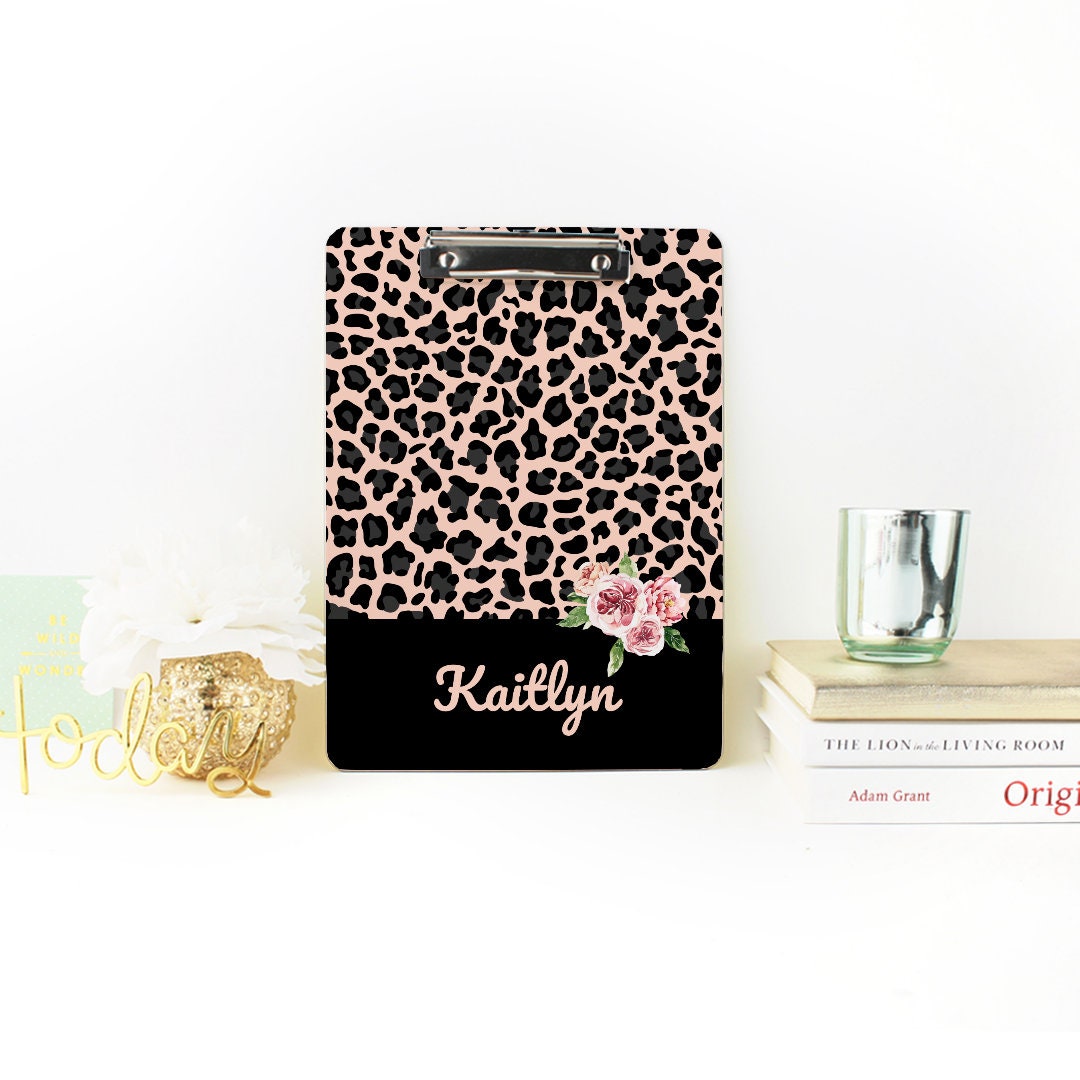 Animal Print Custom Clipboard - Etsy