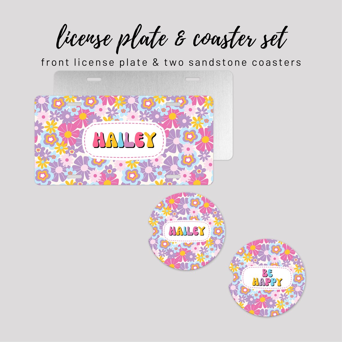 Front License Plate Personalzed Car Tag Cute Car - Etsy