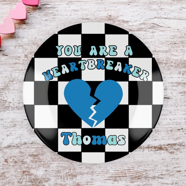Valentines Day Plates - Etsy