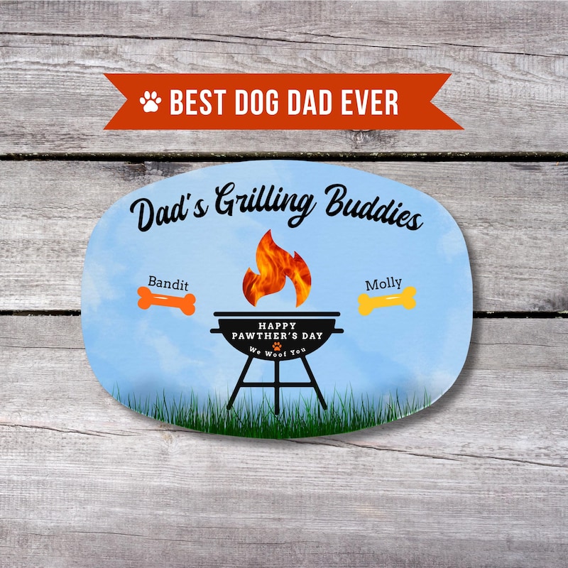 Dog Portrait Custom Plate - Etsy