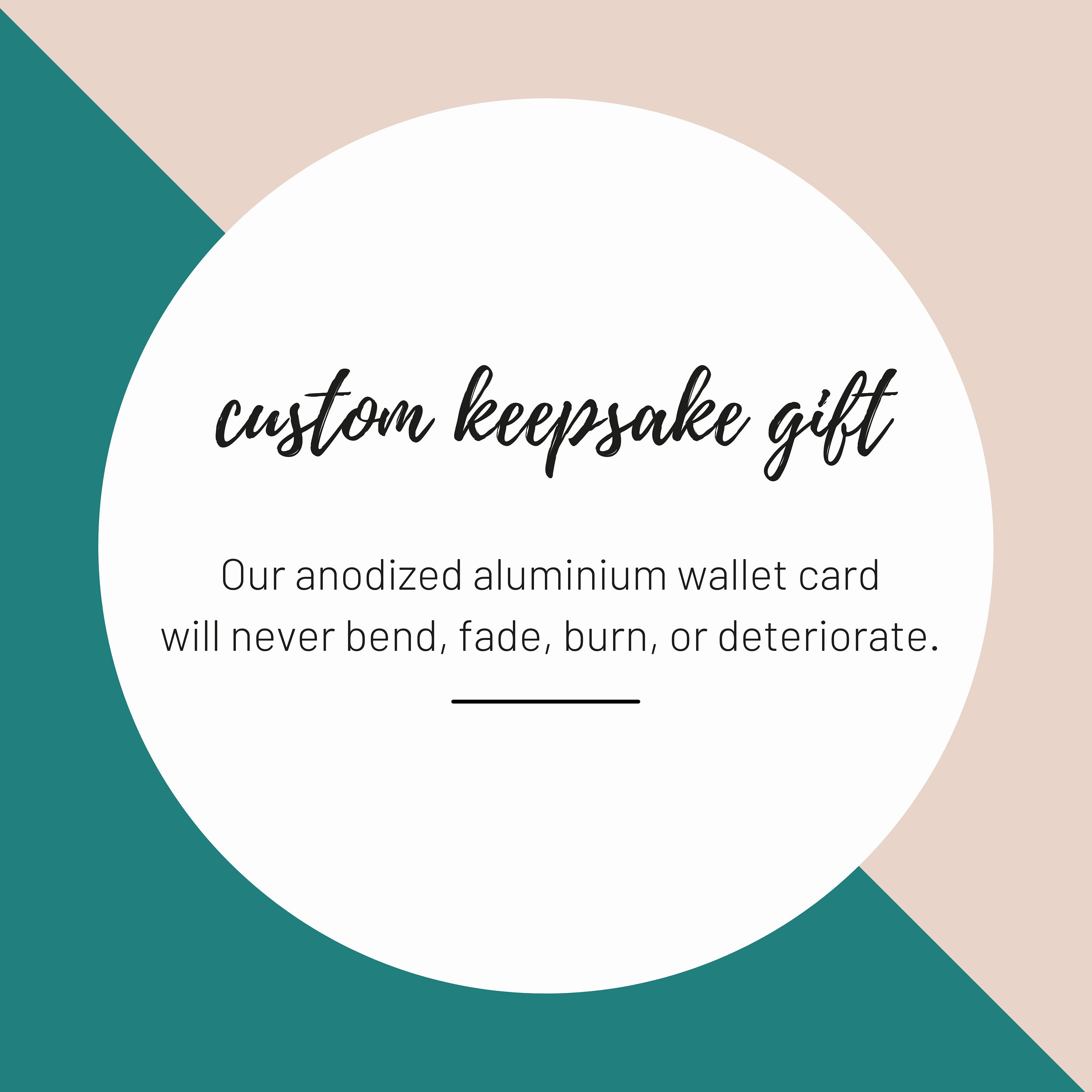 Personalized Engraved Wallet Card Custom Graduation Gift | Etsy