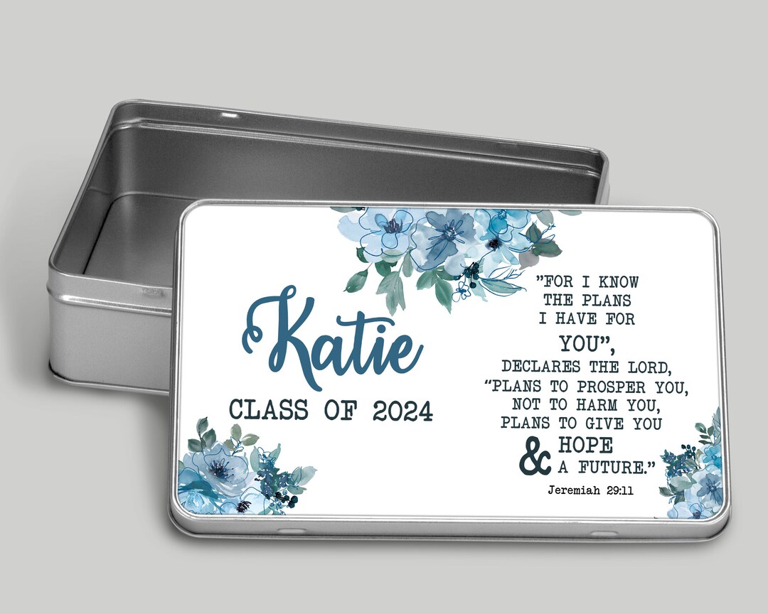 Personalized Graduation Box, Religious Gifts, Congratulations Graduate ...