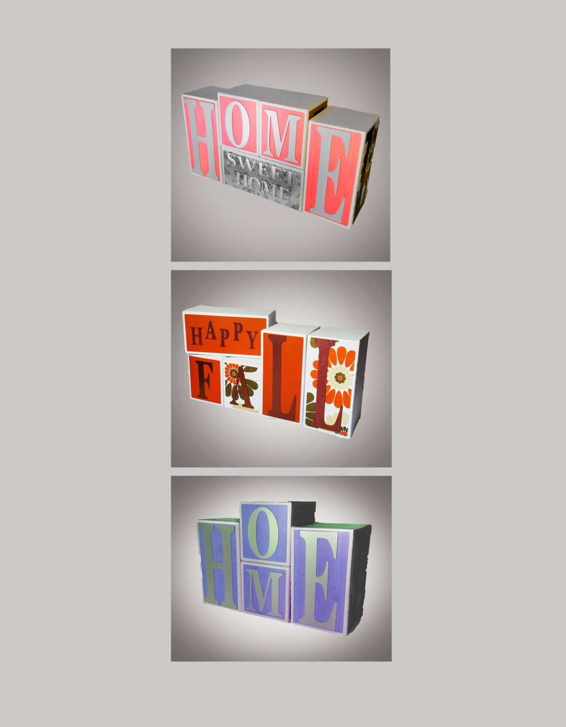 Make Your Own Phrase Blocks and Alphabet - Etsy