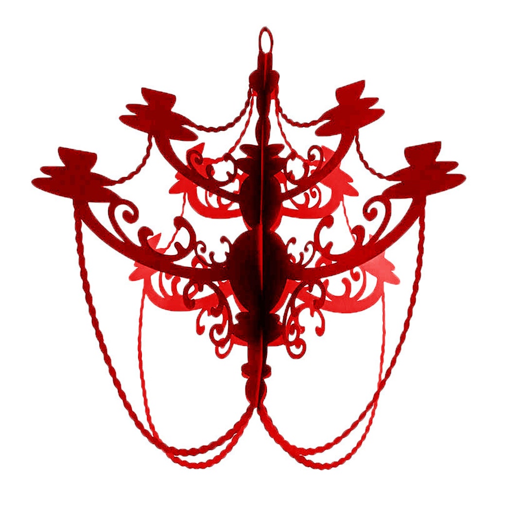 3D SVG Hanging Chandelier Digital Download - Etsy