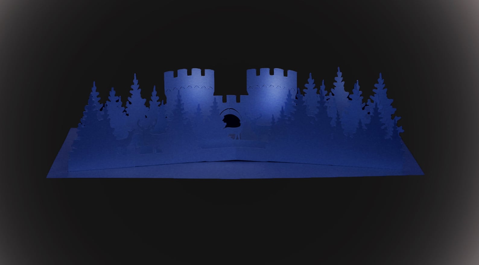 Set of 4 Pop up Designs Cold Winter Night Selection - Etsy Australia