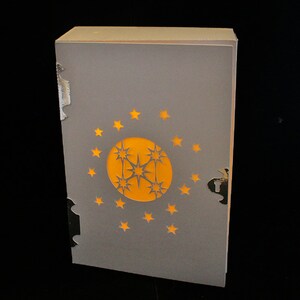 3D SVG Shadow Box Lantern the Three Kings - Etsy