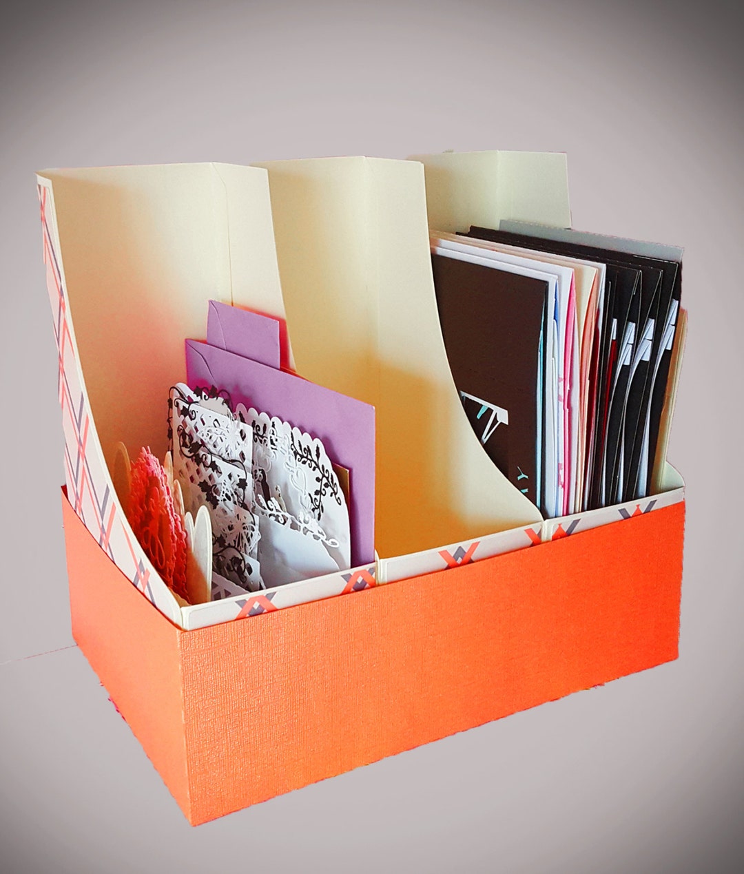 Storage Boxes and Holder Template - Etsy