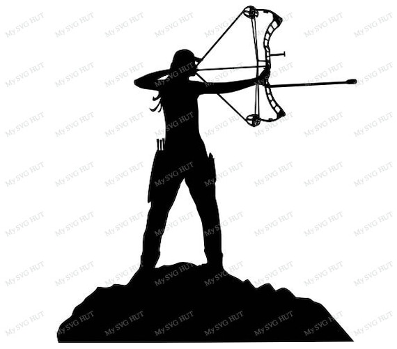 Girl Archer Silhouette