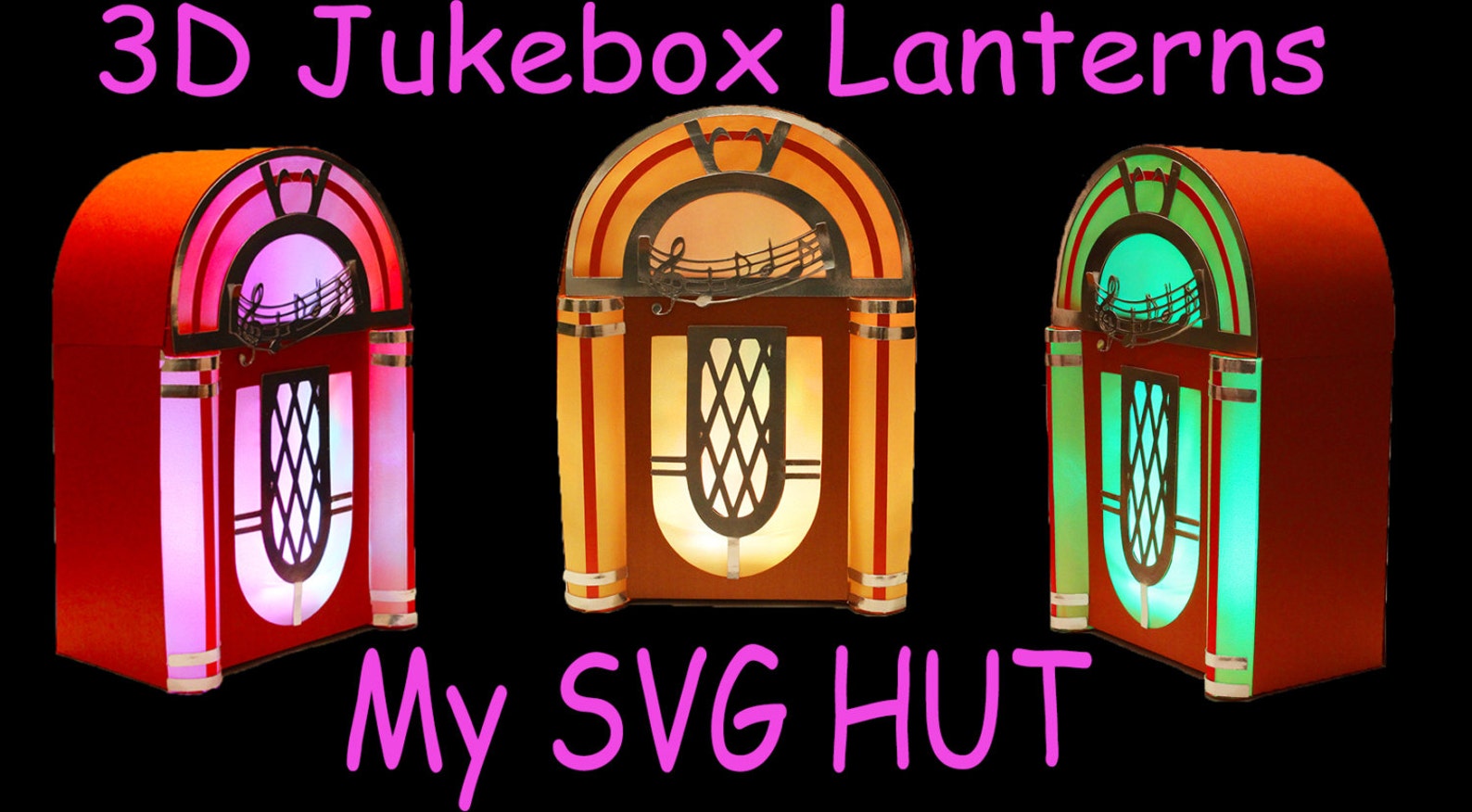 3D SVG Jukebox Digital Download SVG - Etsy Ireland