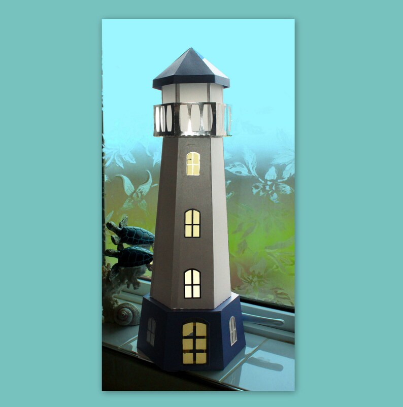 3D SVG Lighthouse Tealight Holder DIGITAL File - Etsy Canada