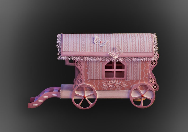 3D SVG Gypsy/travellers Caravan SVG Digital Downlaod - Etsy UK