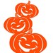 Cute Pumpkin Stack Template - Etsy