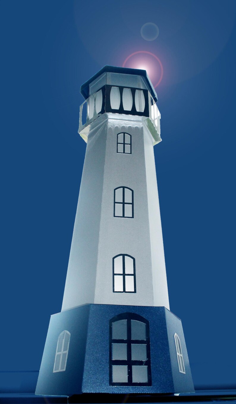3D SVG Lighthouse Tealight Holder DIGITAL File - Etsy Canada