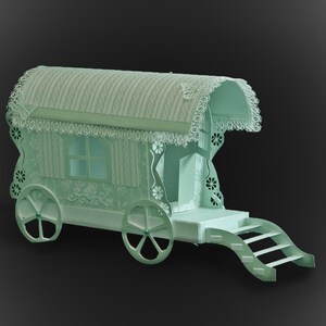 3D SVG Gypsy/travellers Caravan SVG Digital Downlaod - Etsy UK