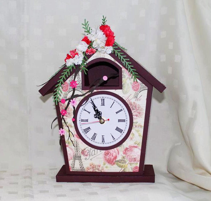 3D SVG Cuckoo Clock Digital Download - Etsy