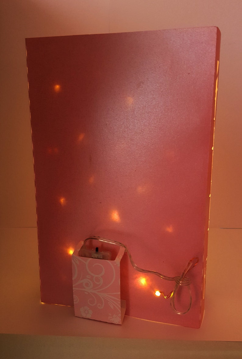 Dancing Fairies Light up Box Card Template - Etsy UK