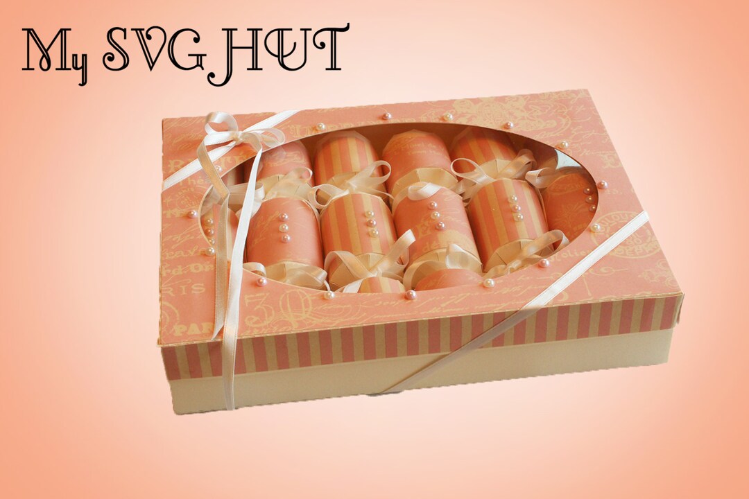 3D SVG Party or Gift Crackers and Box DIGITAL Download - Etsy UK