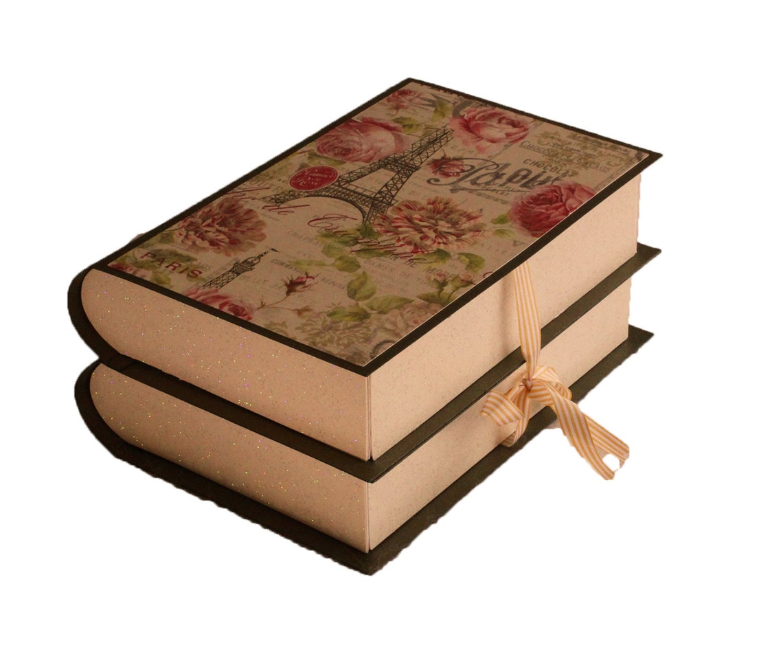 3D SVG Secret Book Box DIGITAL Download - Etsy Australia