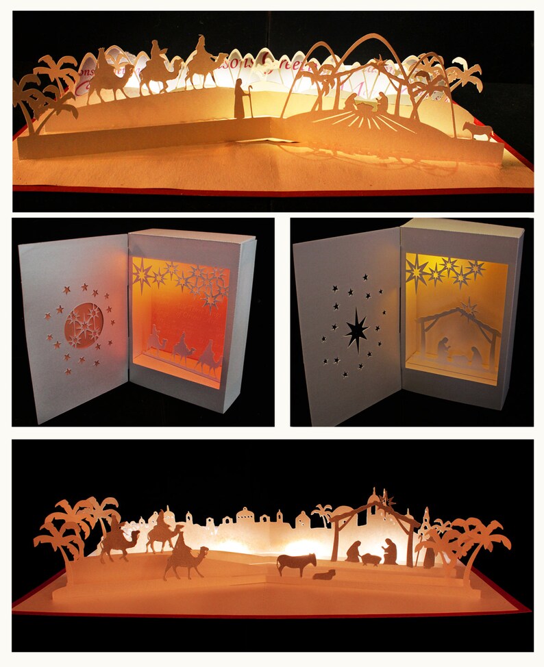 Nativity Collection Set of 4 Templates - Etsy