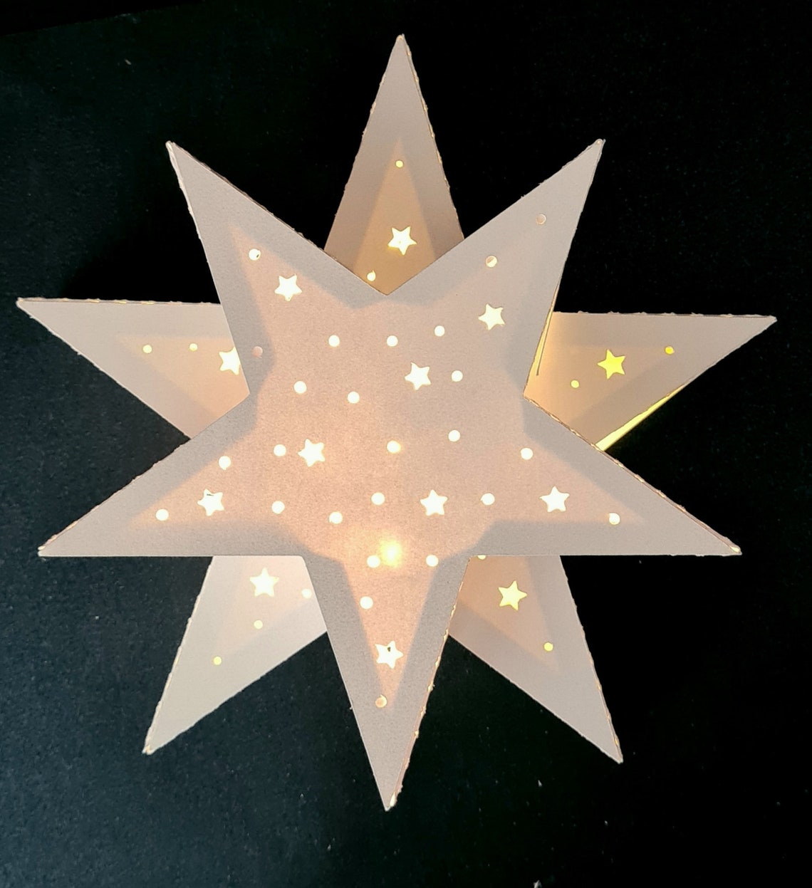 3D Star Lantern Digital Download - Etsy Canada