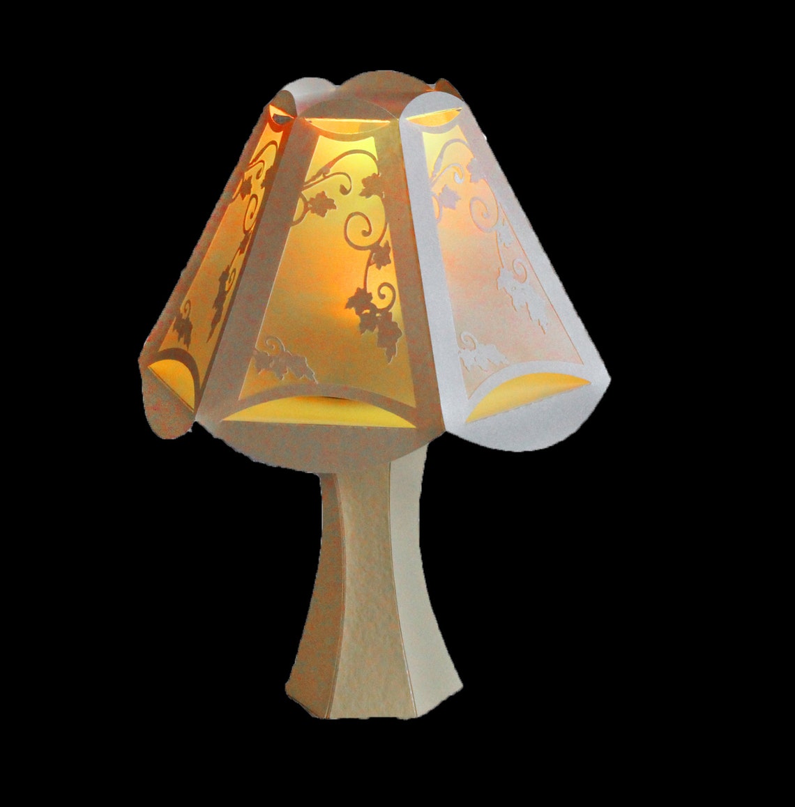 3D SVG Table Lamp Digital Download - Etsy