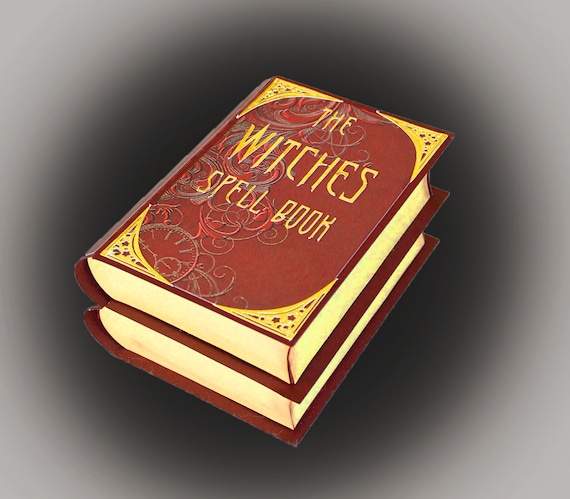 Witches Spell Book Box DIGITAL Download - Etsy