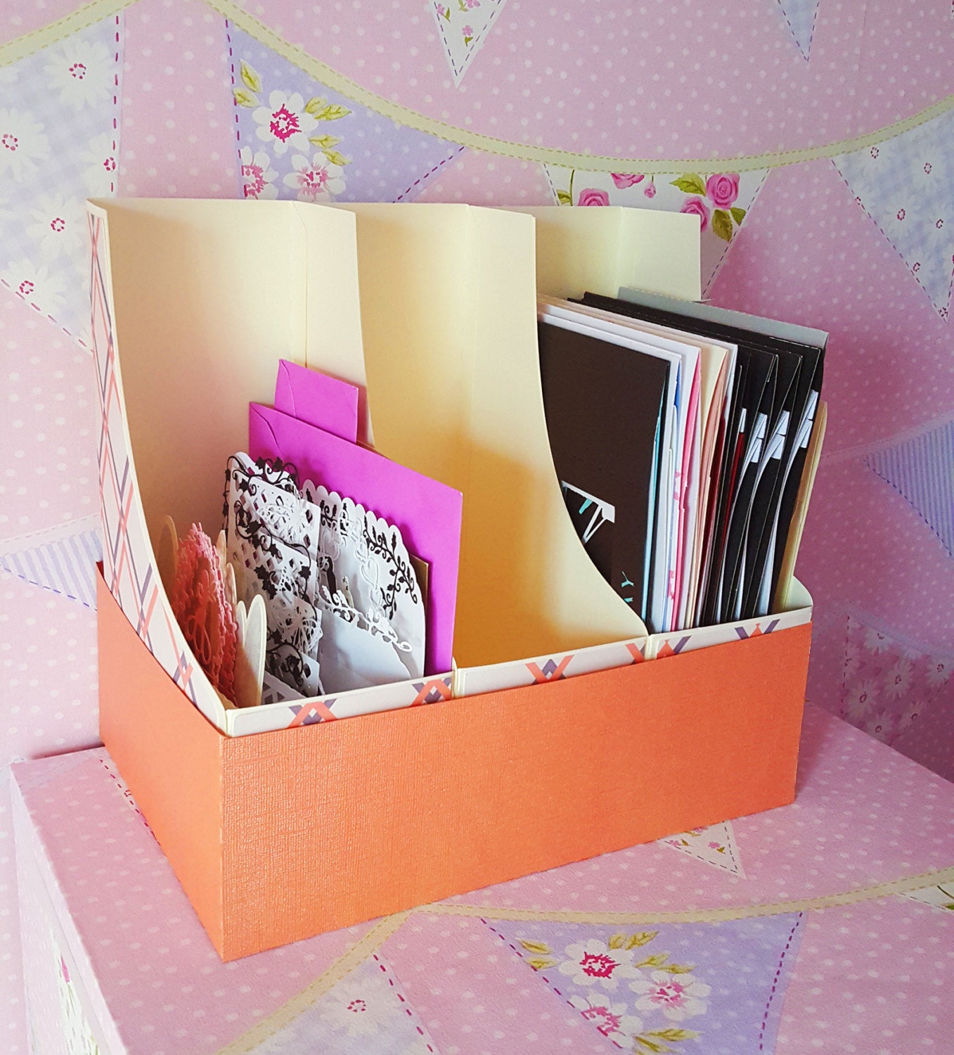 Storage Boxes and Holder Template | Etsy