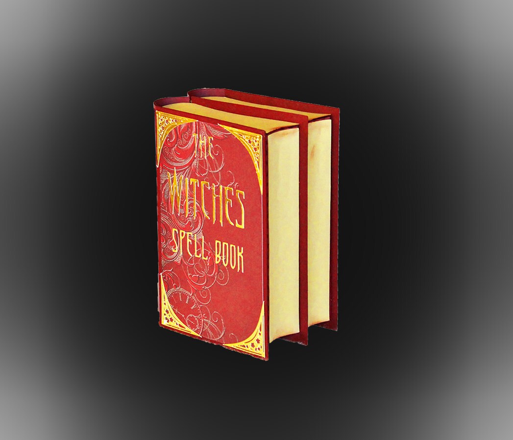 Witches Spell Book Box DIGITAL Download - Etsy