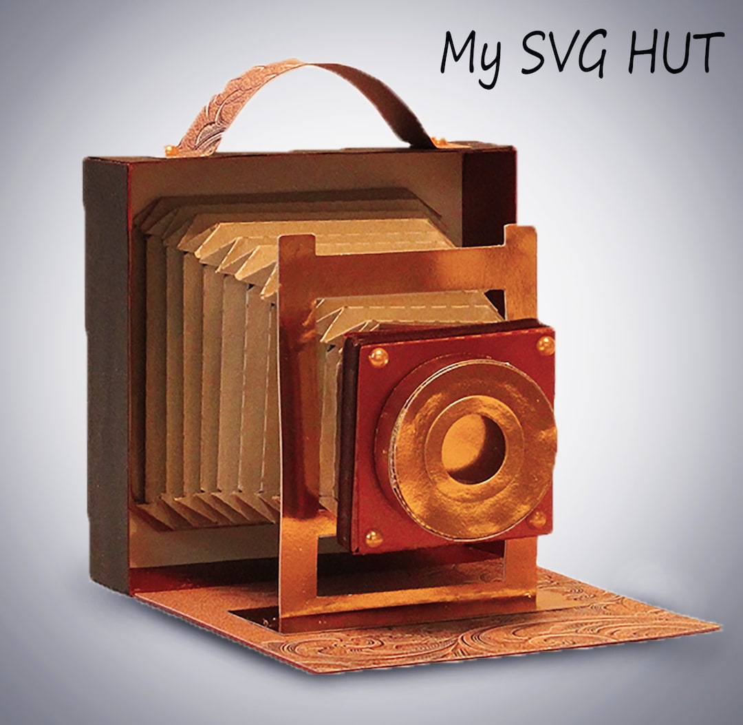 3D SVG Vintage Camera DIGITAL Download - Etsy