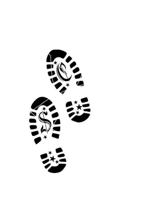 Printable Santa Feet