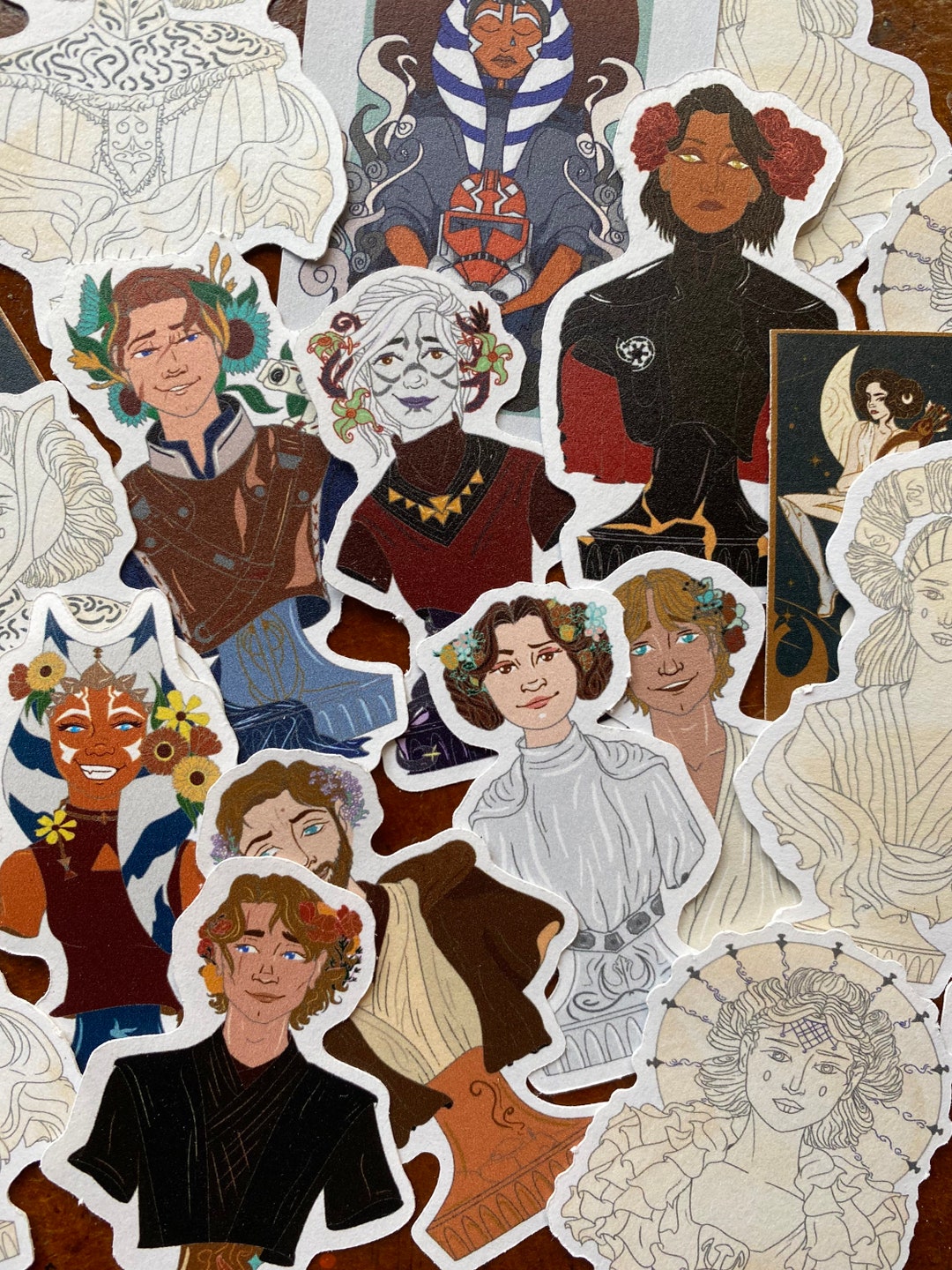 Biodegradable Stickers - Assorted Designs - Etsy