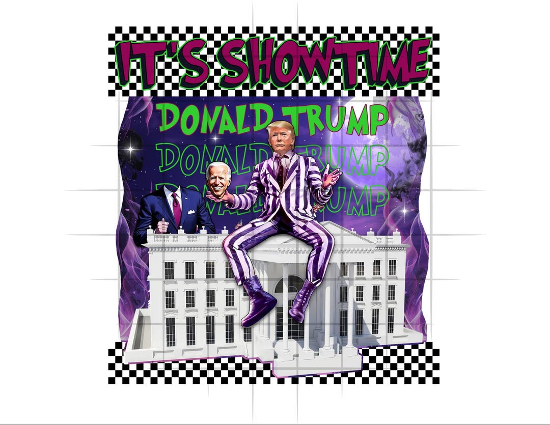 Trump Beetlejuice PNG - Etsy