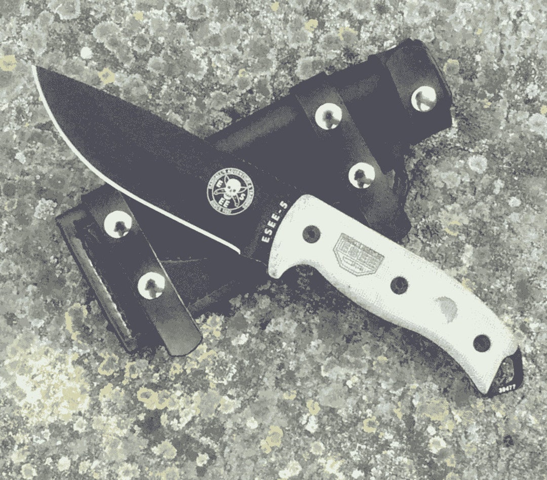 Esee 5 or Rat 5 Scout Carry, Horizontal Sheath W/o Knife Bushcraft ...