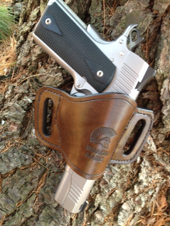 Moan Labe Large Automatic Pistol Slide Holster Custom Handmade | Etsy
