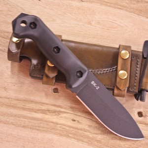 BK2 Master Sheath Hand Made Leather Multi Carry Options W/o Knife - Etsy