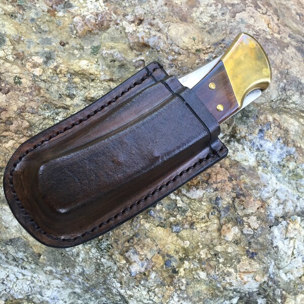 Buck 110 Leather Sheath - Etsy