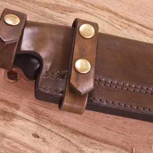 BK2 Master Sheath Hand Made Leather Multi Carry Options W/o Knife - Etsy