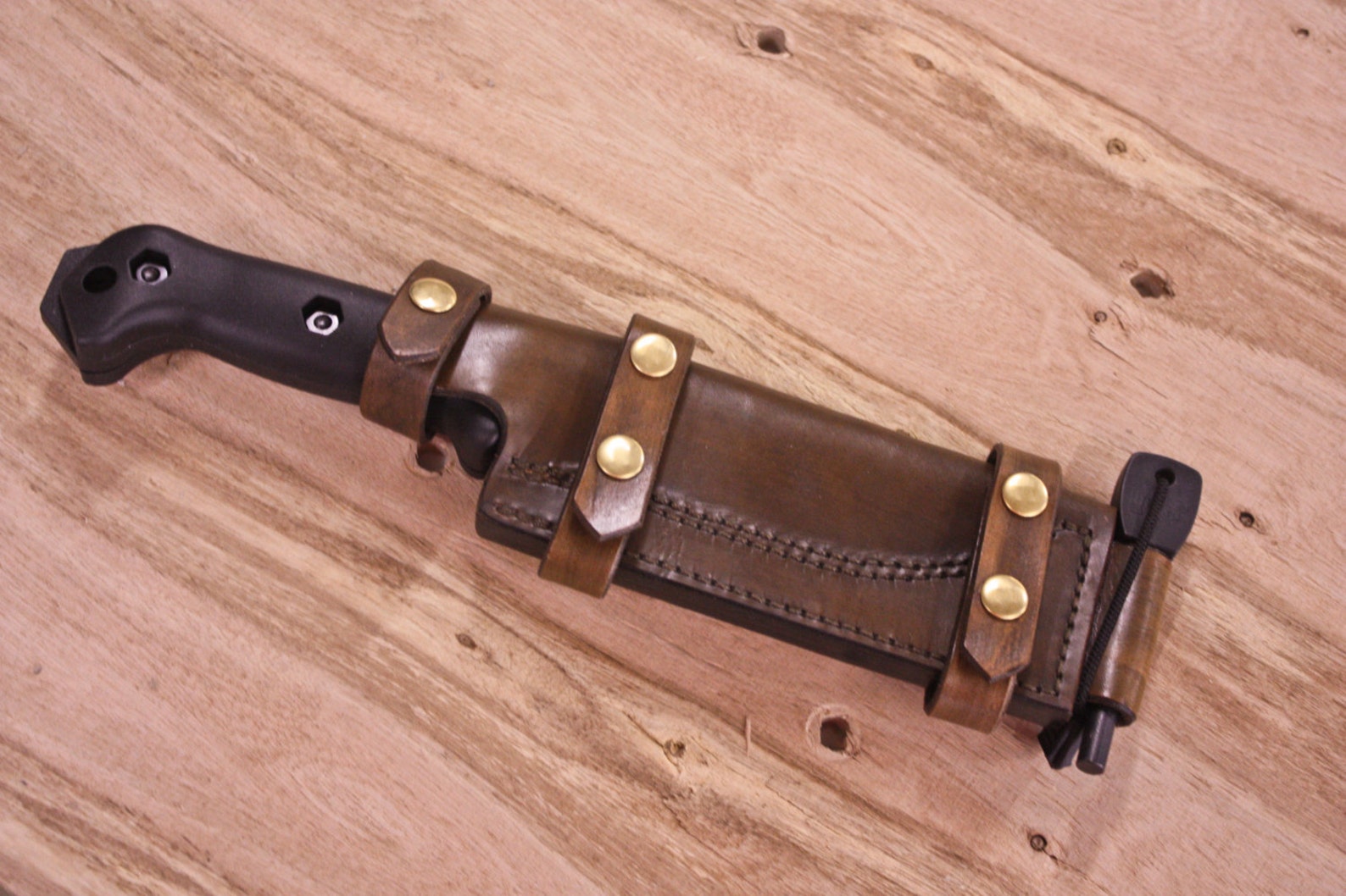 BK2 Master Sheath Hand Made Leather Multi Carry Options W/o - Etsy