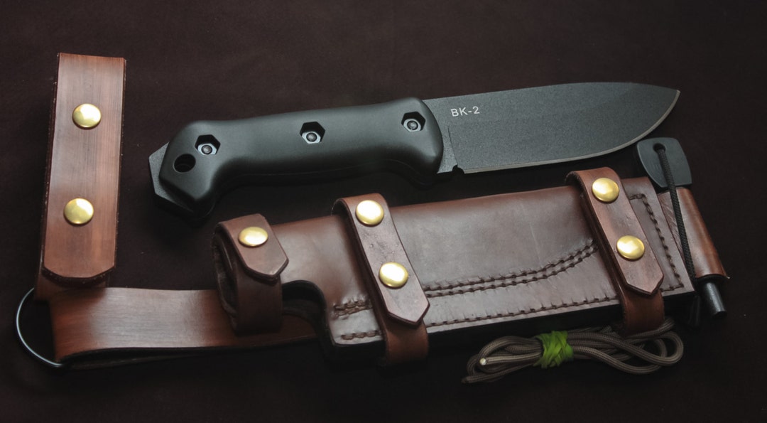 BK2 Master Sheath Hand Made Leather Multi Carry Options W/o Knife - Etsy