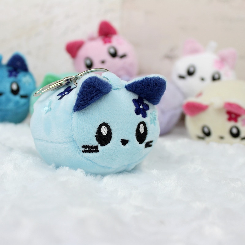 Plush Keychains Cat - Etsy