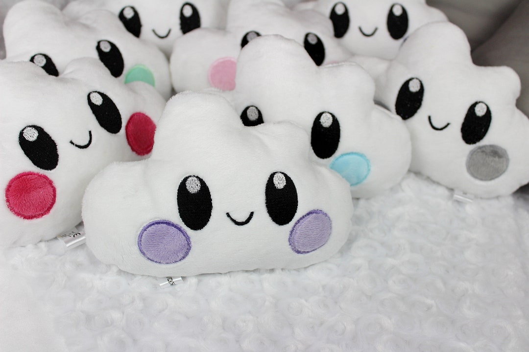 Cloud Plush, Handmade Soft Toy, Cute Cloud, Cloud Pillow, Cloud Stuffed ...
