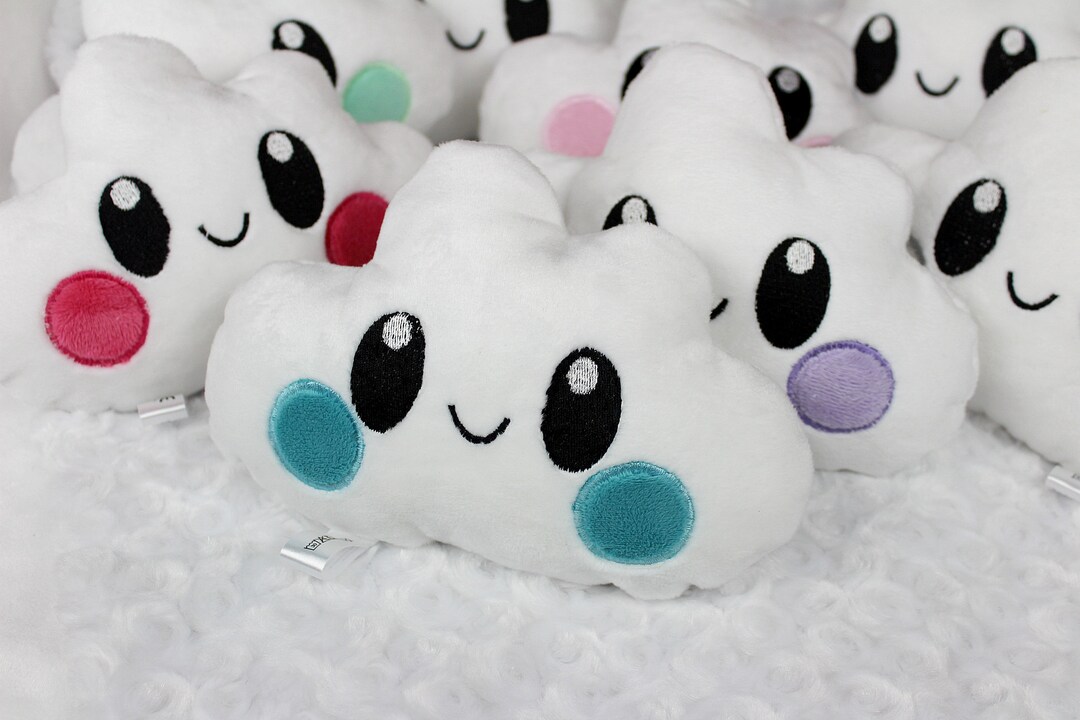 Cloud Plush, Handmade Soft Toy, Cute Cloud, Cloud Pillow, Cloud Stuffed ...